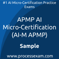 Free APMP AI Micro-Certification (AI-M APMP) Sample Questions and Answers | ProcessExam